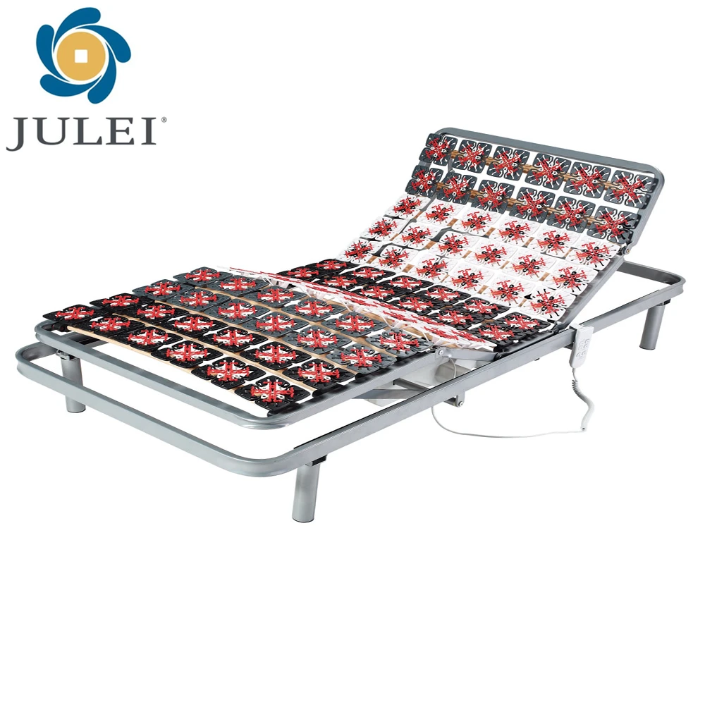 Modern Intelligent Electric Adjustable Lath King Bed Frame Dj-pw35 Can ...