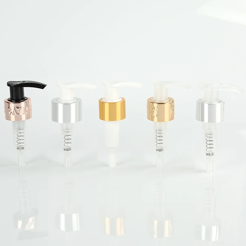 Shampoo Bottle Plastic Left-right Aluminium Pump Bottles Cosmetic - Buy ...