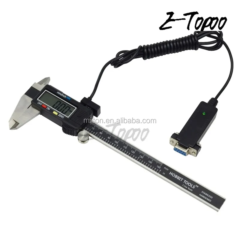 0-150mm digital caliper electronic measuring tools data output computer ...