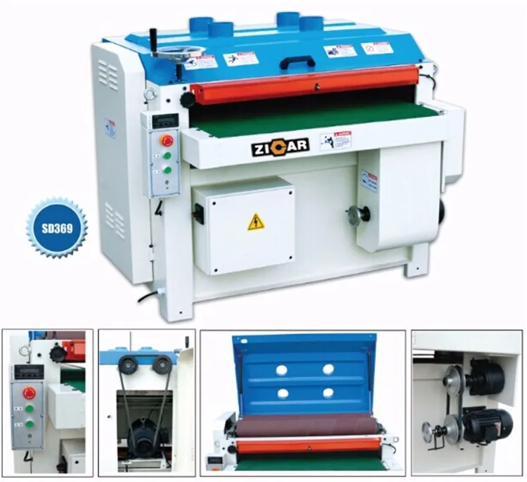 920mm Width Woodworking Double Roller Sanding Machine for Sale