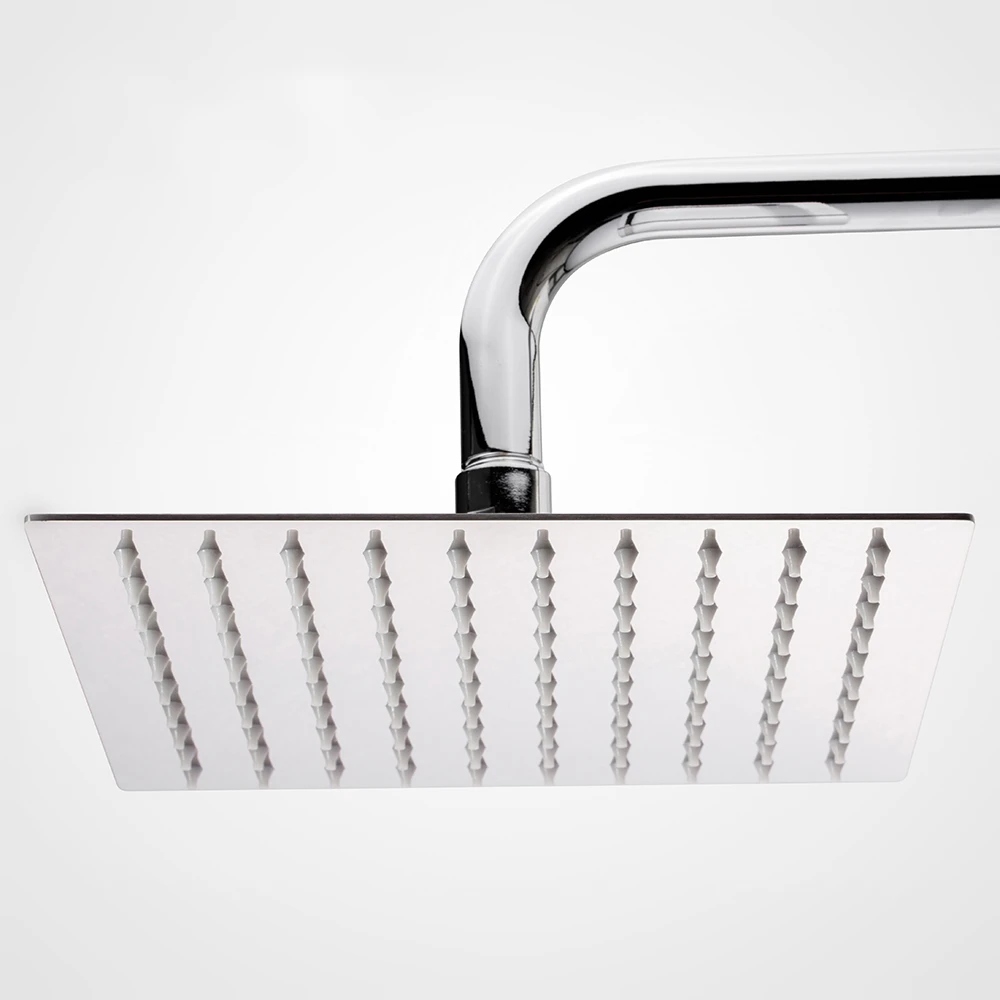 Stainless Steel Bathroom Overhead Shower Head with Good Price Rain Fall ...