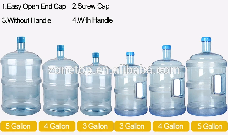 Free Sample 5gallon 18 Lts 18.9 L 19 Litre 20 Liter 18l 18.9l 19l 20l 5 ...