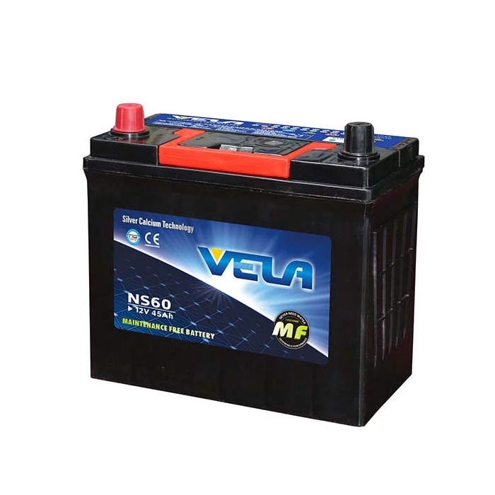 Japanese JIS Car Battery NS60 - Reliable MF Lead Acid