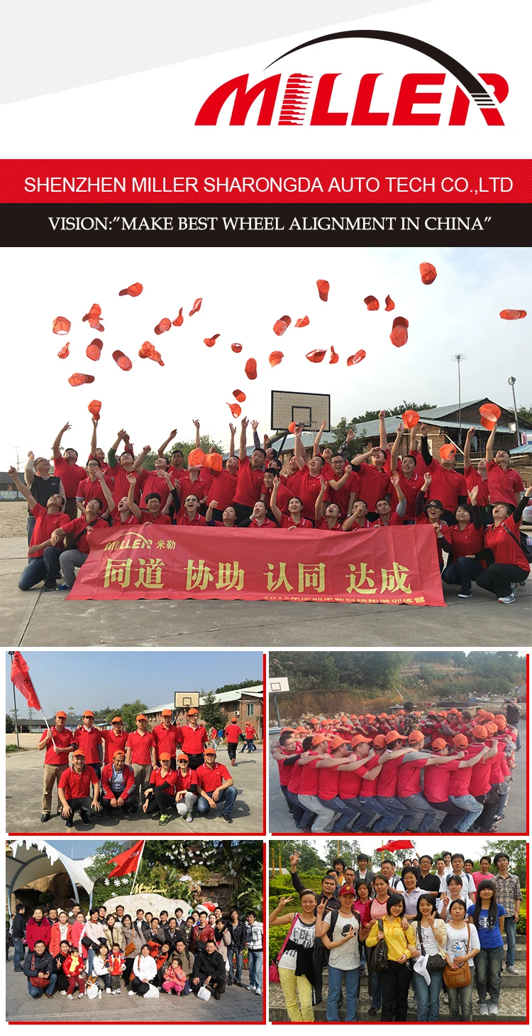 MILLER Truck/bus/trailer Wheel Alignment Machine with CE