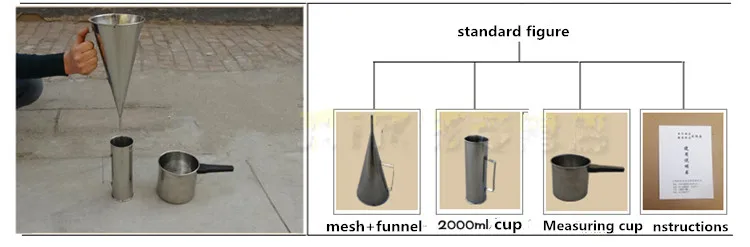 OBRK 1500ml Laboratory Mud Viscosity Measurement Funnel - OEM