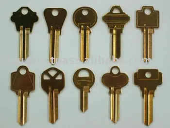 For Usa Markets Look Alike Series Brass Key Blank - Buy Keys Blank Kw1 ...