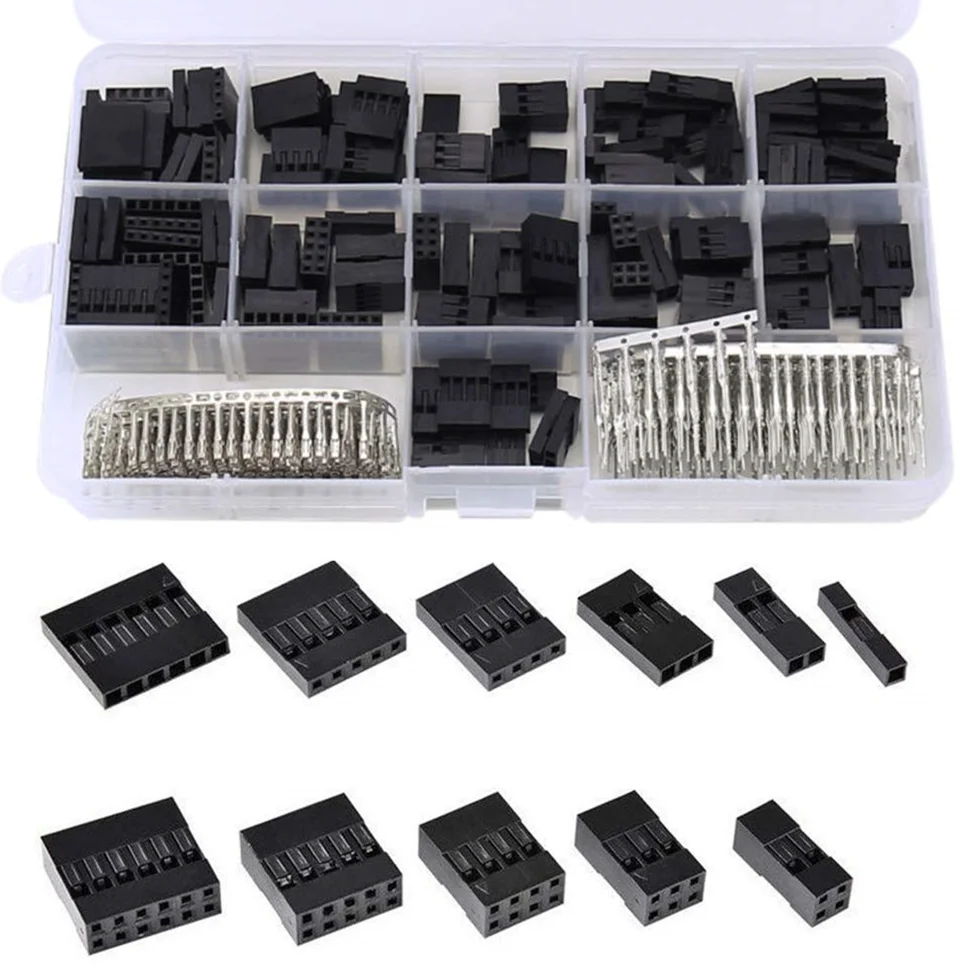 Dupont 2.54MM 2 Pin Crimping Housing - Reliable Electrical Connector