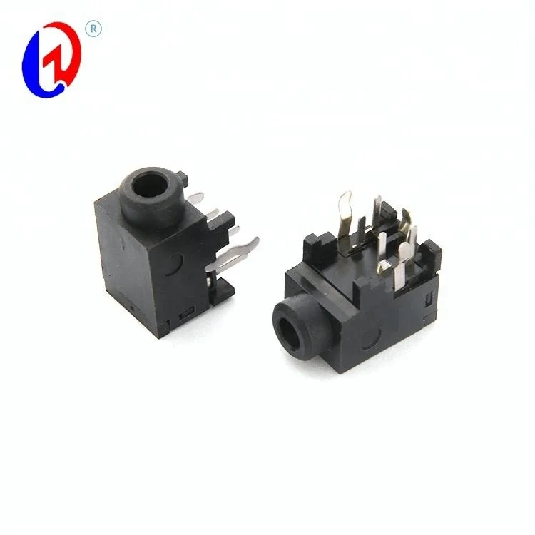 Stereo Phone Socket Jack Pj-335 3.5mm Audio Jack Pcb Mount - Buy Audio ...