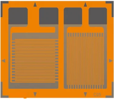 T Rosette 90 Degrees Angle Grid Bb Strain Gauge - Buy T Rosette Strain ...