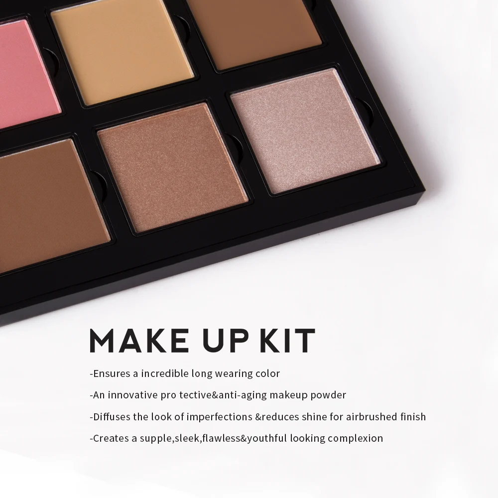 Menow MK01 Makeup Palette - Vegan, Water Resistant Eyeshadow