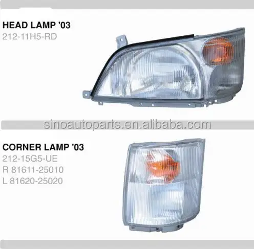 CORNER LAMP 81610-37080 81610-37080 81611-25010 81620-25020 81510-37101 ...