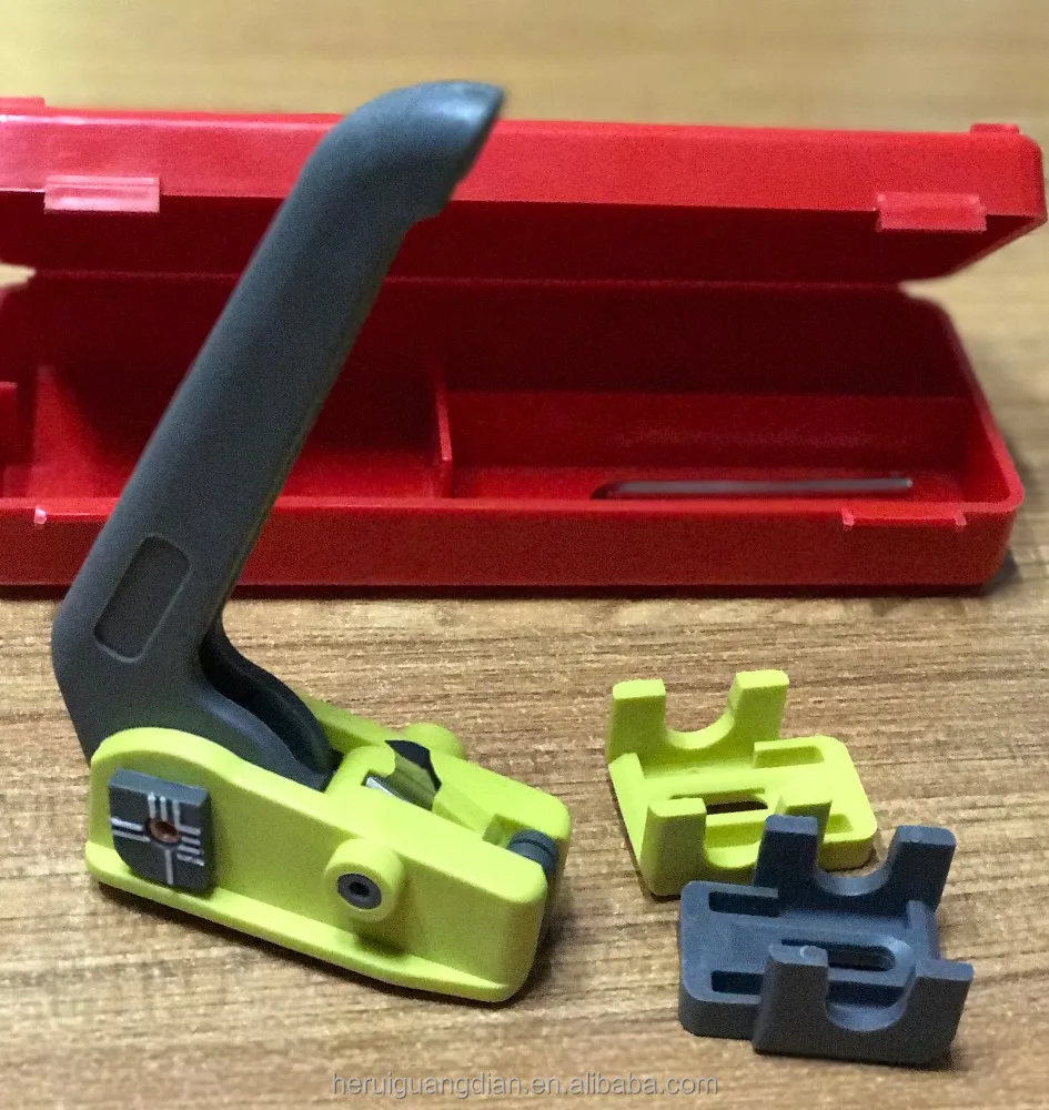 Longitudinal optical fiber cutting blade optical fiber sheath cutter ...