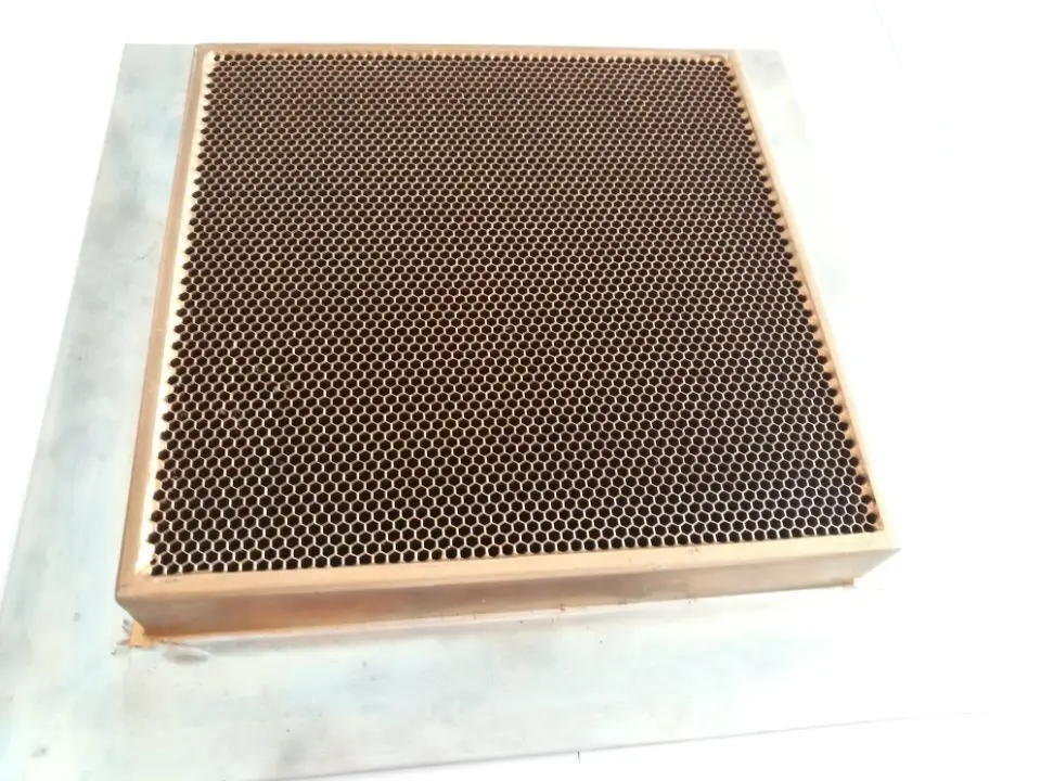 EMC honeycomb vent waveguide window For rf mri cage shielding ...
