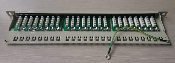 Netlink Rack Mount Patch Panel 0.5u 24port Cat5e Cat6 Utp Network Patch ...