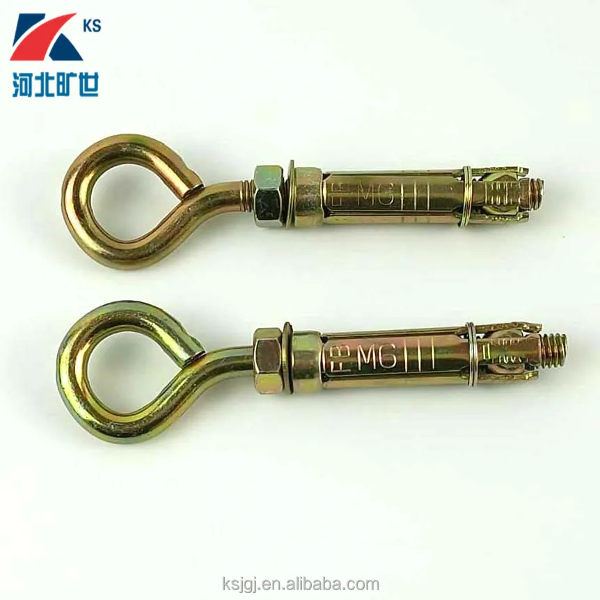 4Pcs expansion shield fix bolt with eye bolt| Alibaba.com