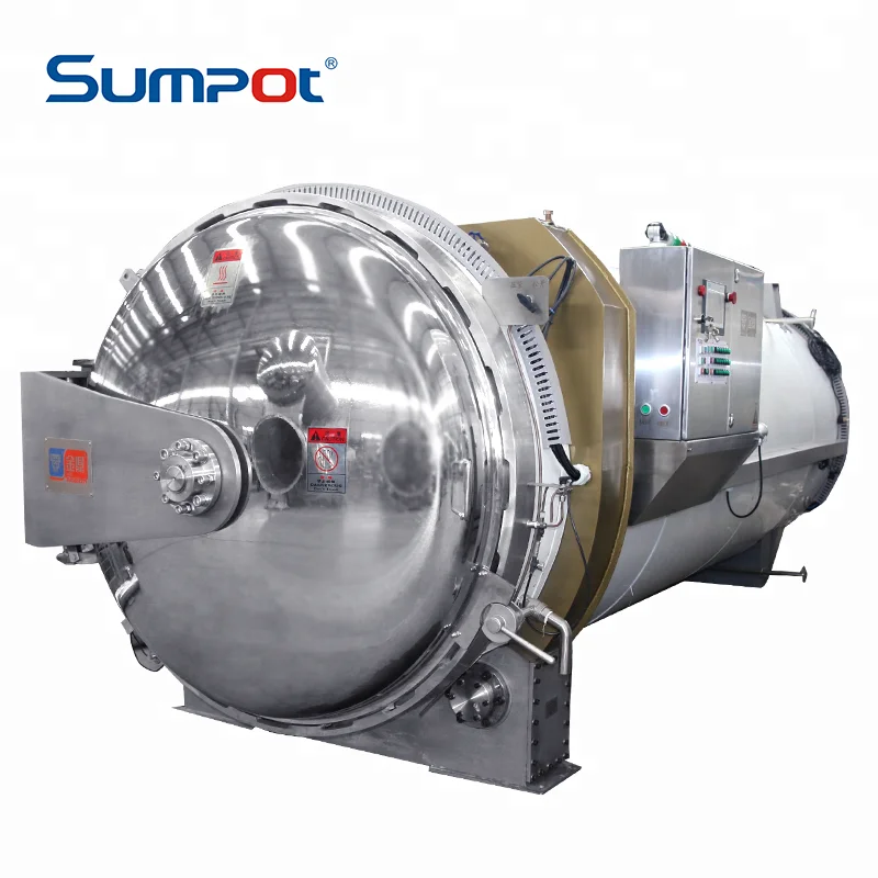 Water Steam Retort Autoclave Sterilization Machine For Pouch Meals ...