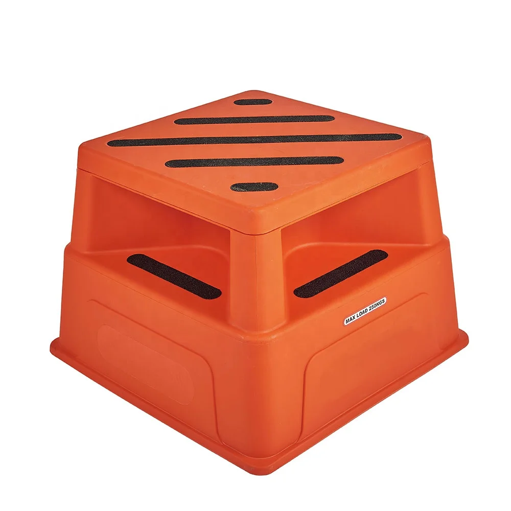 Square Plastic Safety Step Stool Plastic Sand Leather Non-slip, square ...