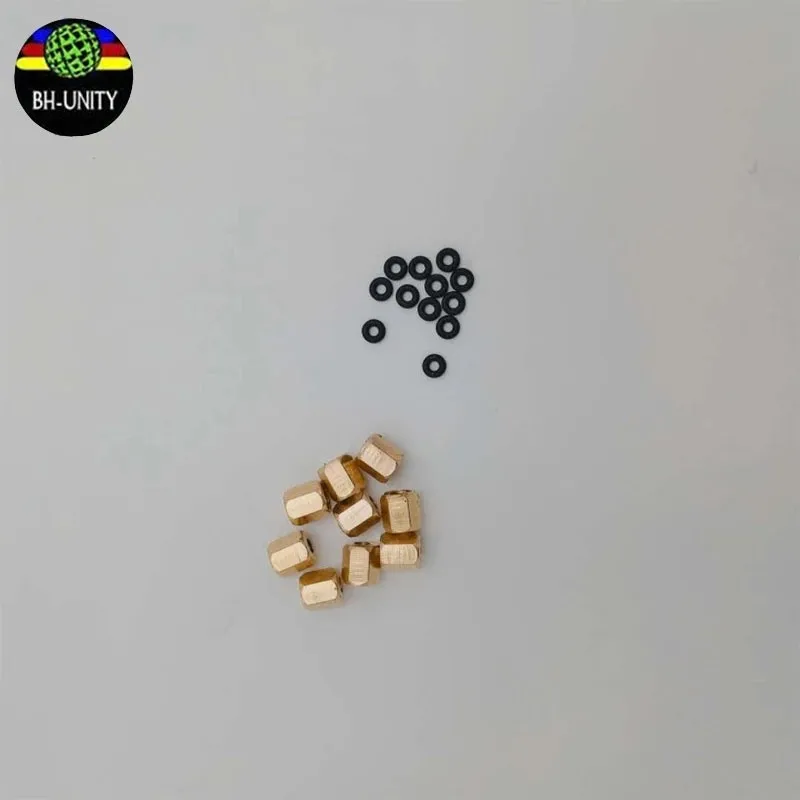 printer damper screw/copper sheathing with O ring for dx5 dx7 xp600 ...