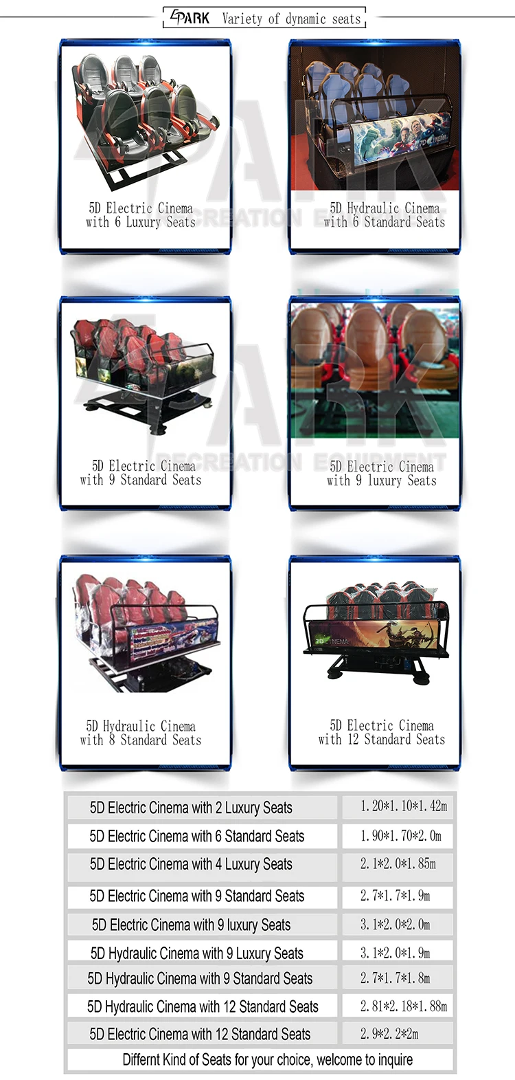 Home Theater 5d 7d Cinema Electrical / Hydraulic Software New Immersive ...