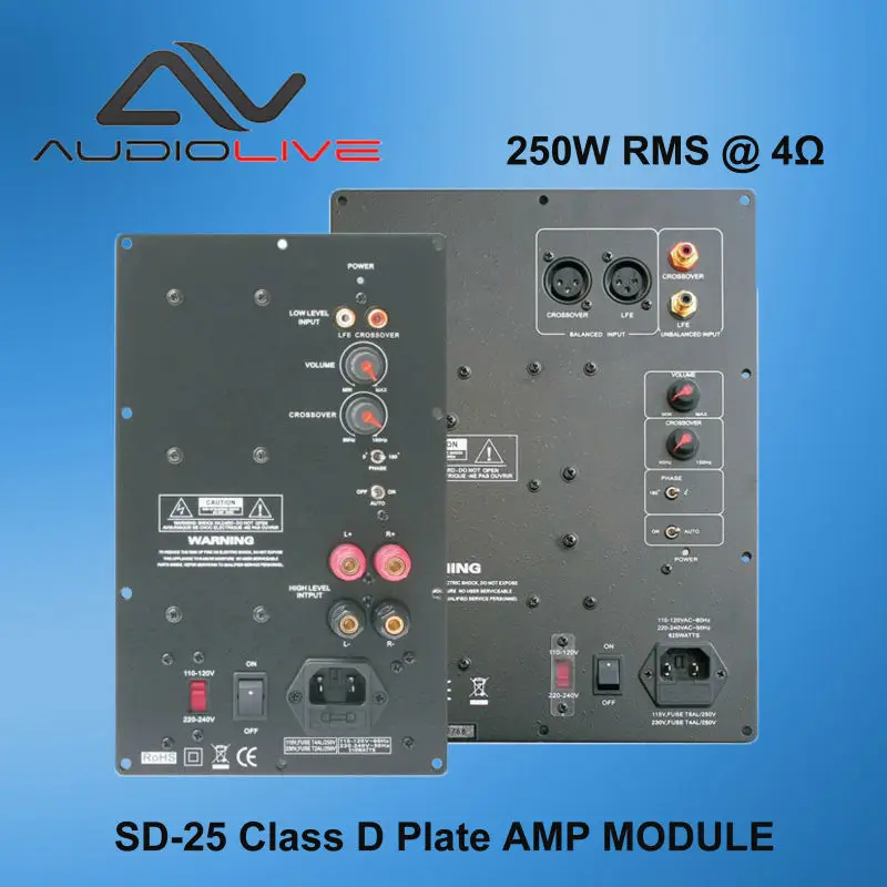 Home Subwoofer Plate Amps