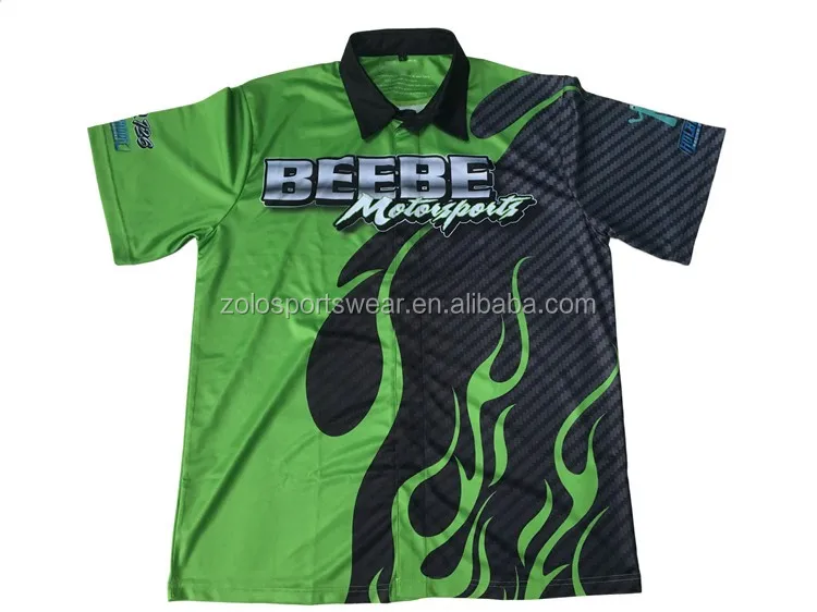 Custom Pit Crew Shirts - Durable & Quick Dry Sportswear