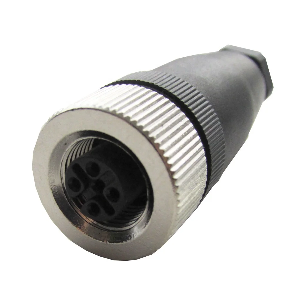 Impermeable industrial conector ethernet m12 conector de bus de campo ...