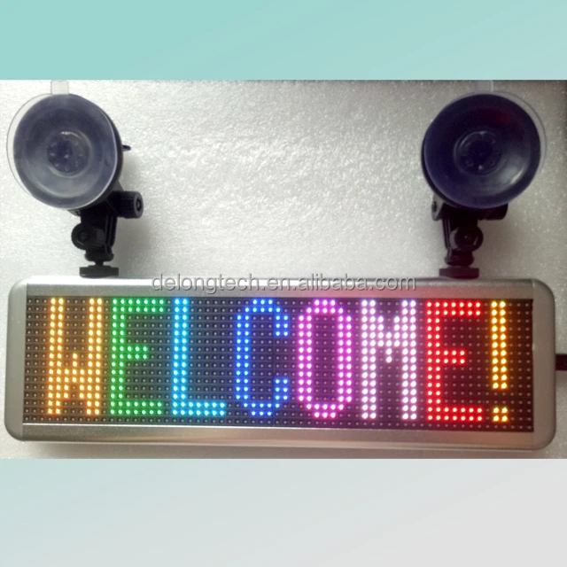 汽车用16x64像素RGB led标志| Alibaba.com