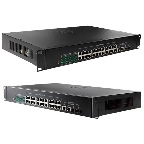 4/8/16/24 Port POE Switch - Power and Efficiency for PTZ Cameras