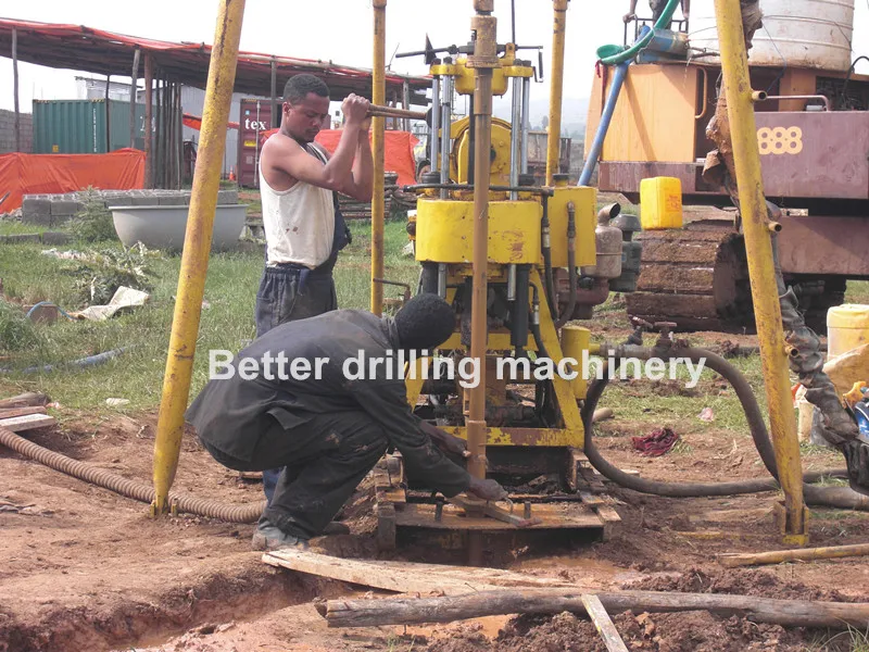 Diesel-Powered Rotary Wireline Retrieval Core Drilling Rig with Max ...