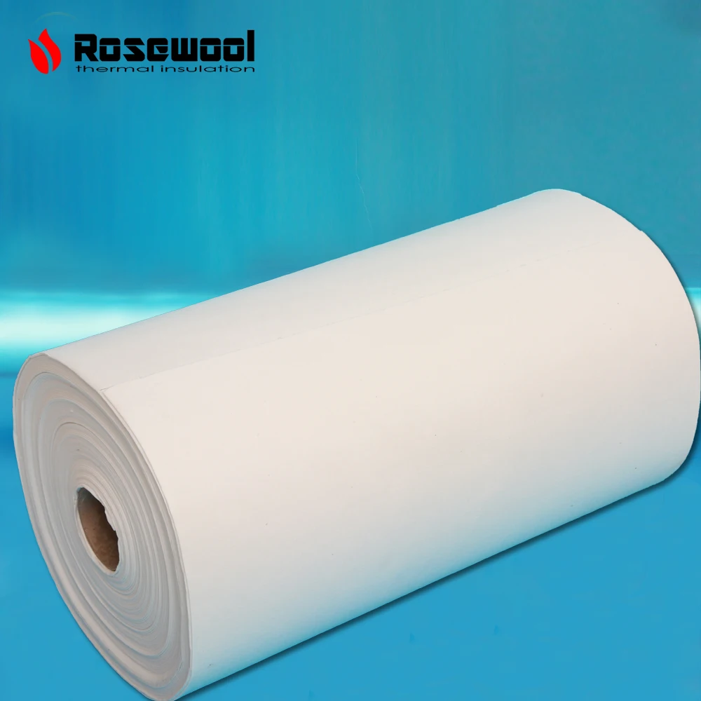 High Temperature Ceramic Fiber Paper 1mm-6mm Thermal Insulation ...