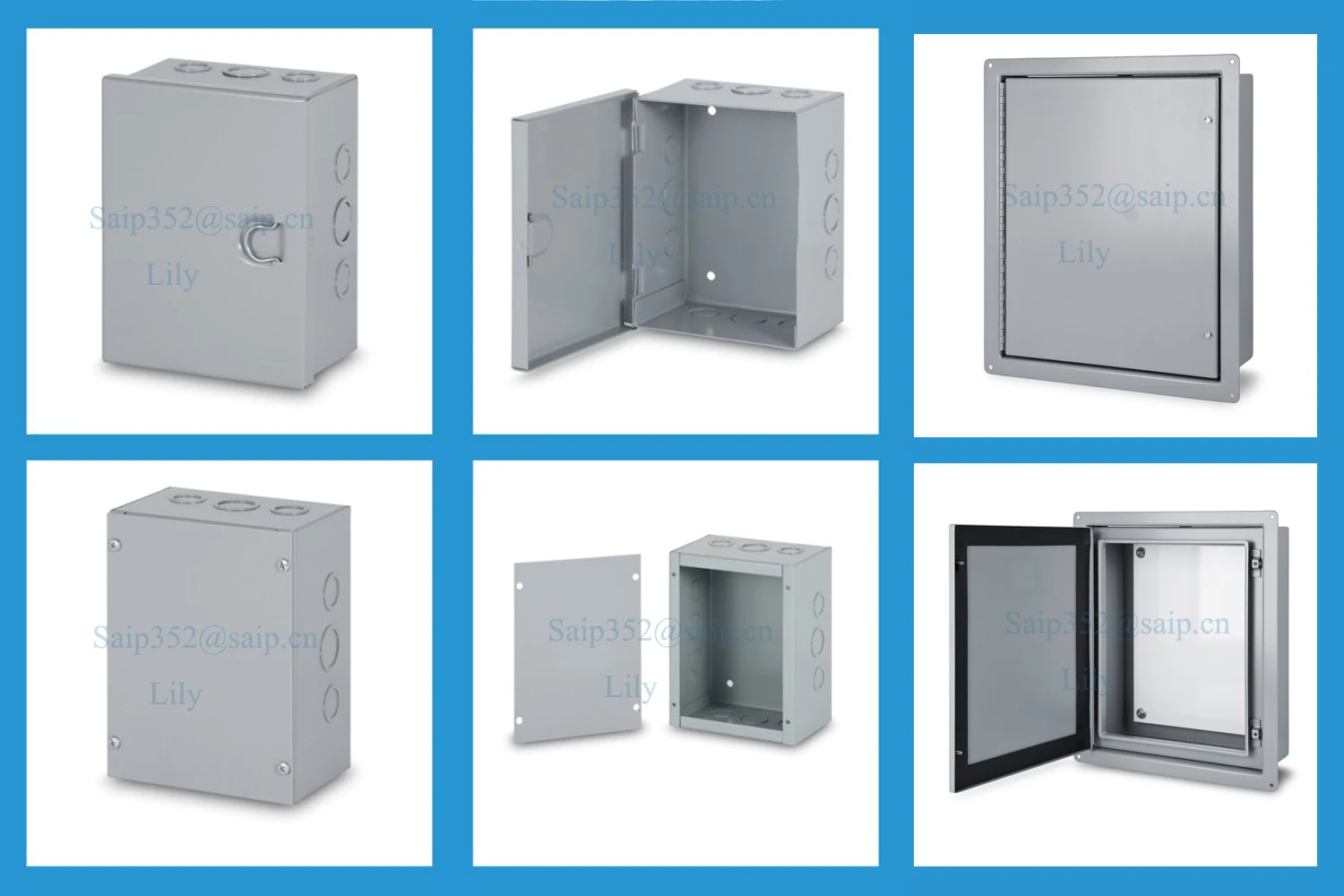 SPT-606030 Waterproof Enclosure - IP66 Stainless Steel Box