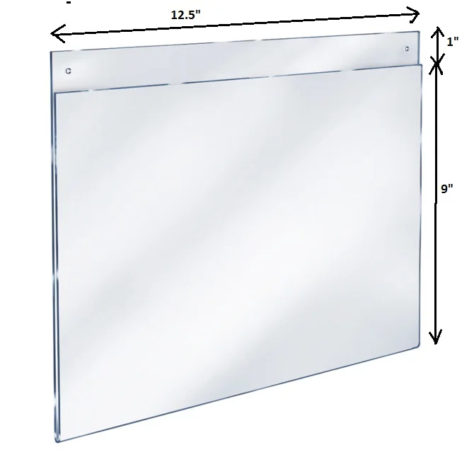 Wall Mount Acrylic Sign Holder A4: Versatile Display Solution