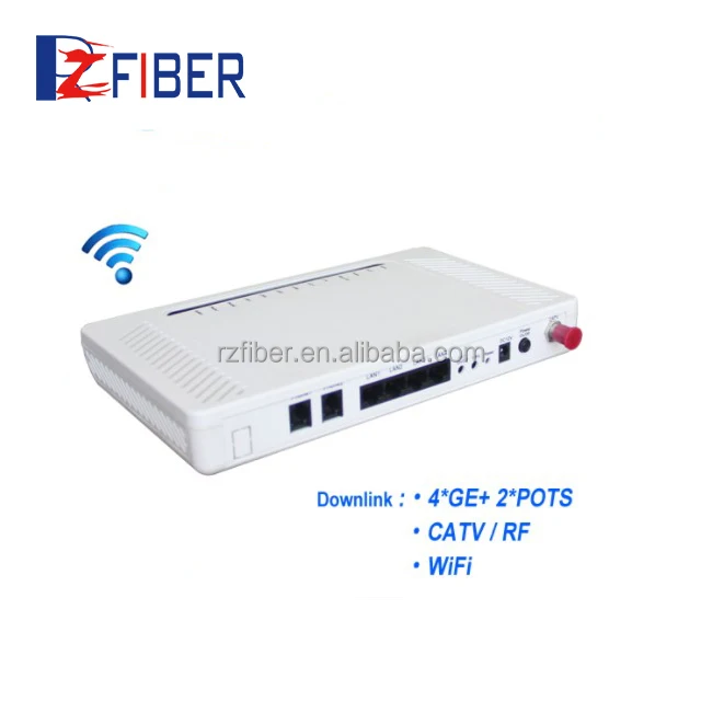 Ftth Fttb Fttx Red Versión Actualizada Gpon Ont Con Antena Externa Catv ...