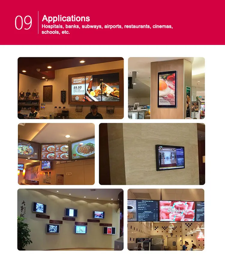 55 Inch HD LCD Display - Ideal for Advertising & Digital Signage