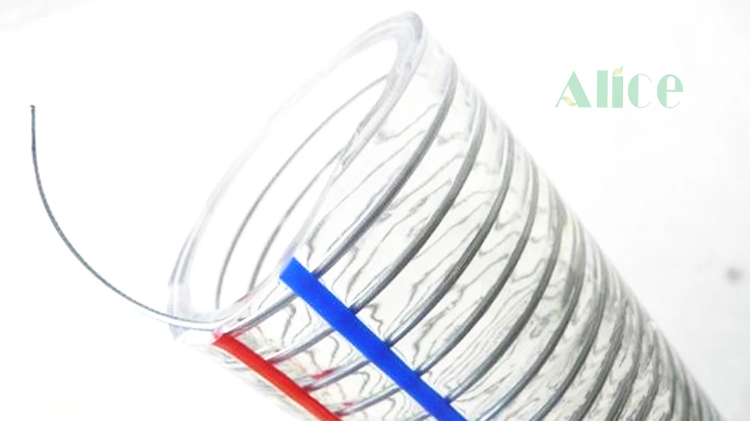Flexible Spiral Steel Wire Reinforced Transparent Spring Water Pump ...