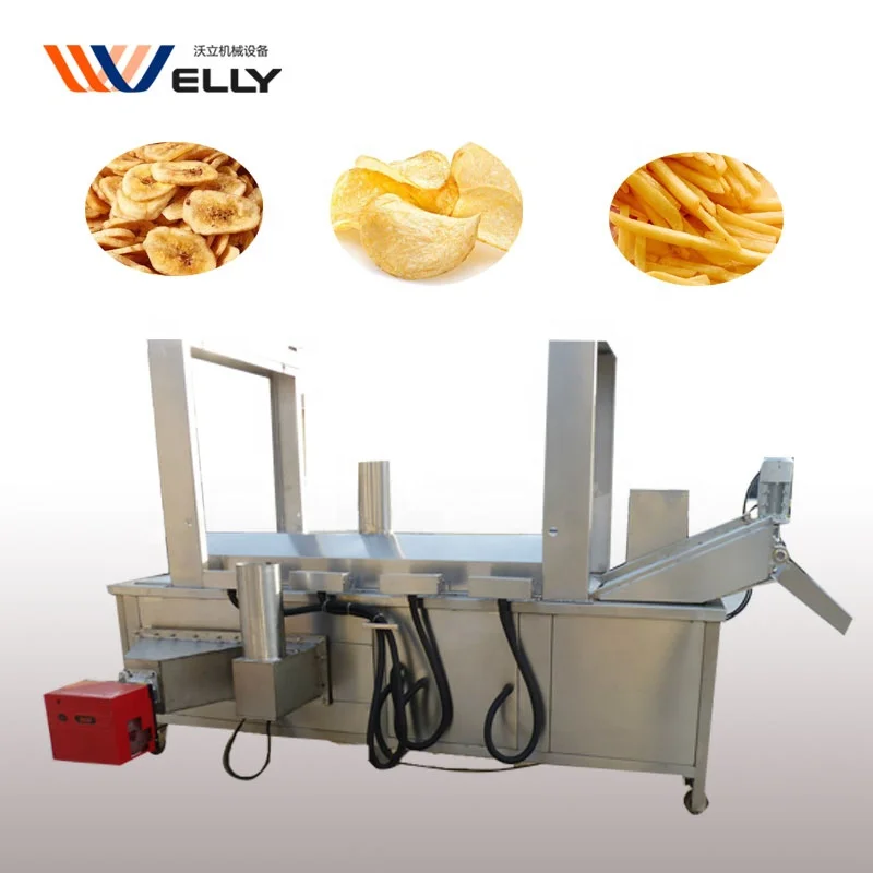 Continuous Automatic Commercial Belt Pellets Dumpling Gyoza Fryer ...