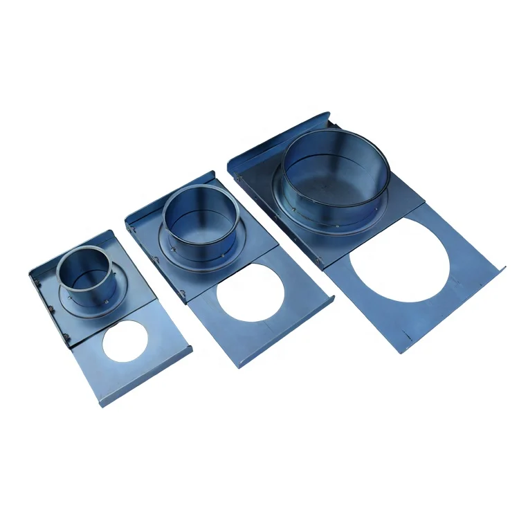 Automatic Sliding Damper Pneumatic Blast Gate Valve with Flange for ...