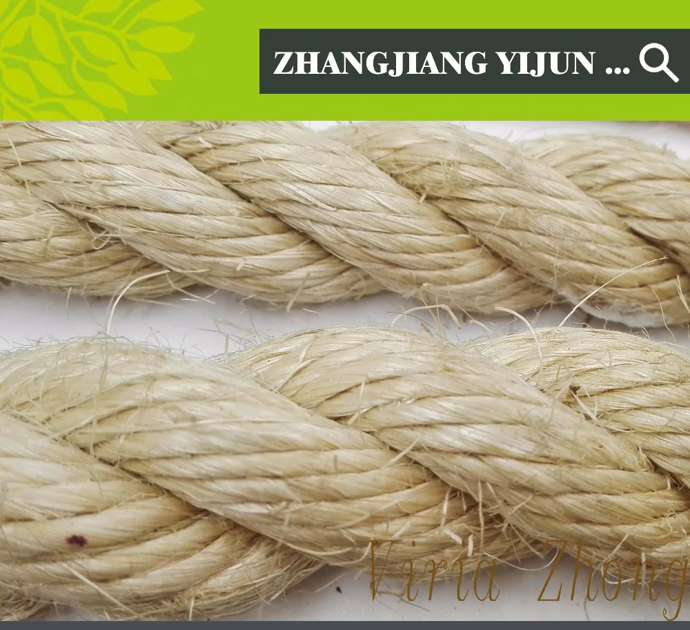 Strong Cord Spool Natural Marine Twisted Hawser Sisal Sailing Rope For ...