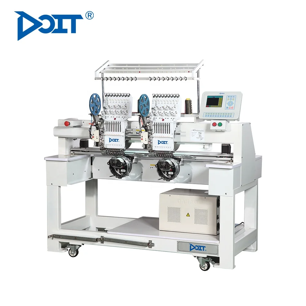 DT 902-C Cap Embroidery Machine - Double Heads & Easy Operation