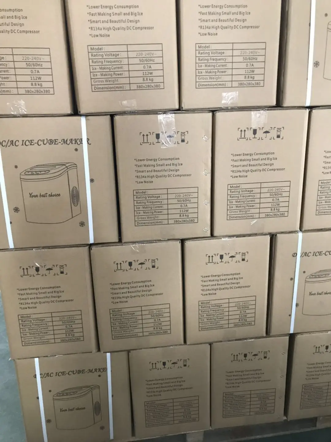 Ce Rohs Approval Small And Large Ice Cube Ice Marker 12v 24v Portable ...