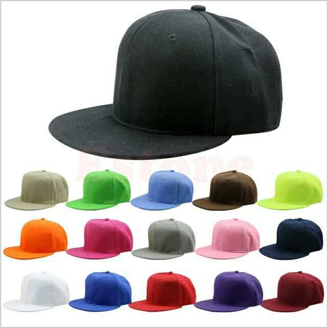 Gorra Simple personalizada, 6 paneles, 100% acrílico, visera plana, Snapback blanco| Alibaba.com
