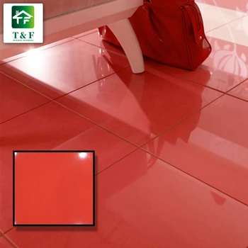 Einfarbig Rot Glasierte Keramik Boden-und Wandfliesen 30x30 ...