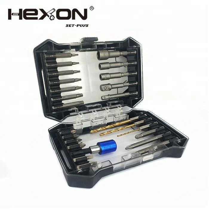 25pcs Hex Hss Drills Crv Magnetic Socket Slot Ph Torx Bit Screw Driver ...