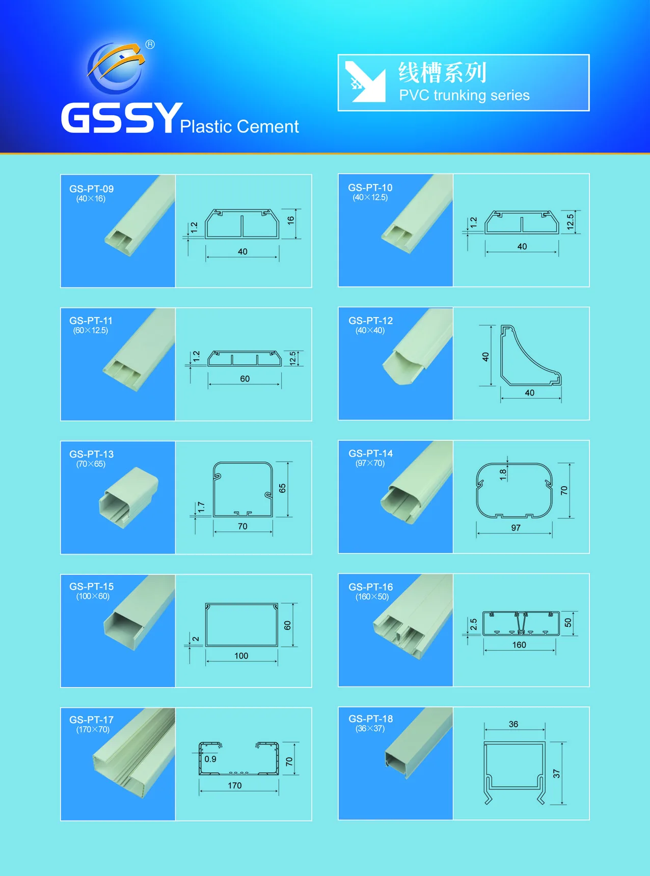 PVC Outdoor Cable Trunking - Durable and Efficient Protection