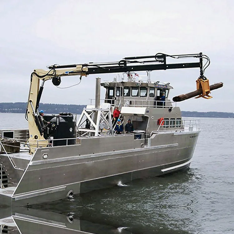 YUFEI Fishing Boat Crane - 1 Tons to 5 Tonne Telescopic Boom