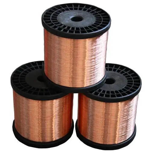 High Quality Cooper Wire(cooper Cald Aluminum Wire) Bare Cca Copper ...