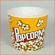 175oz Big Square Plastic Popcorn Bucket With Scalloped Top Edge ...
