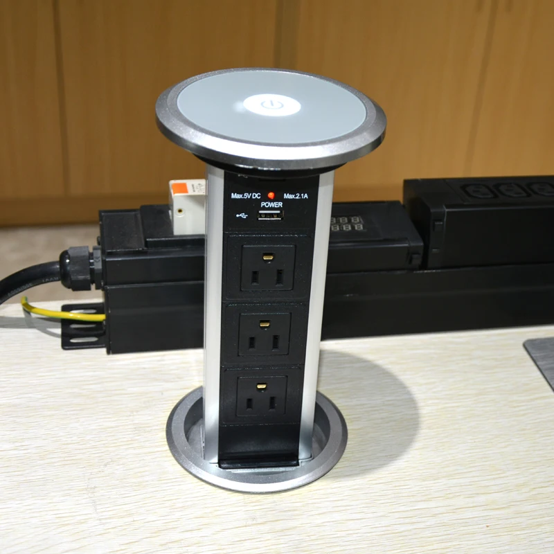 Smart USA Type Automation Furniture - Intelligent Power Sockets