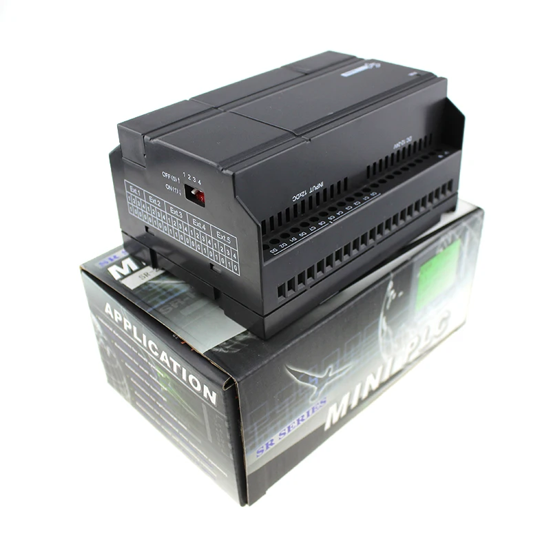 Sr-22mrdc Dc12/24v 14点dc输入 (带8点模拟)，8点继电器输出可编程逻辑控制器plc - Buy 22分，可编程控制器 (plc),Sr-22mrdc可编程控制器 ...