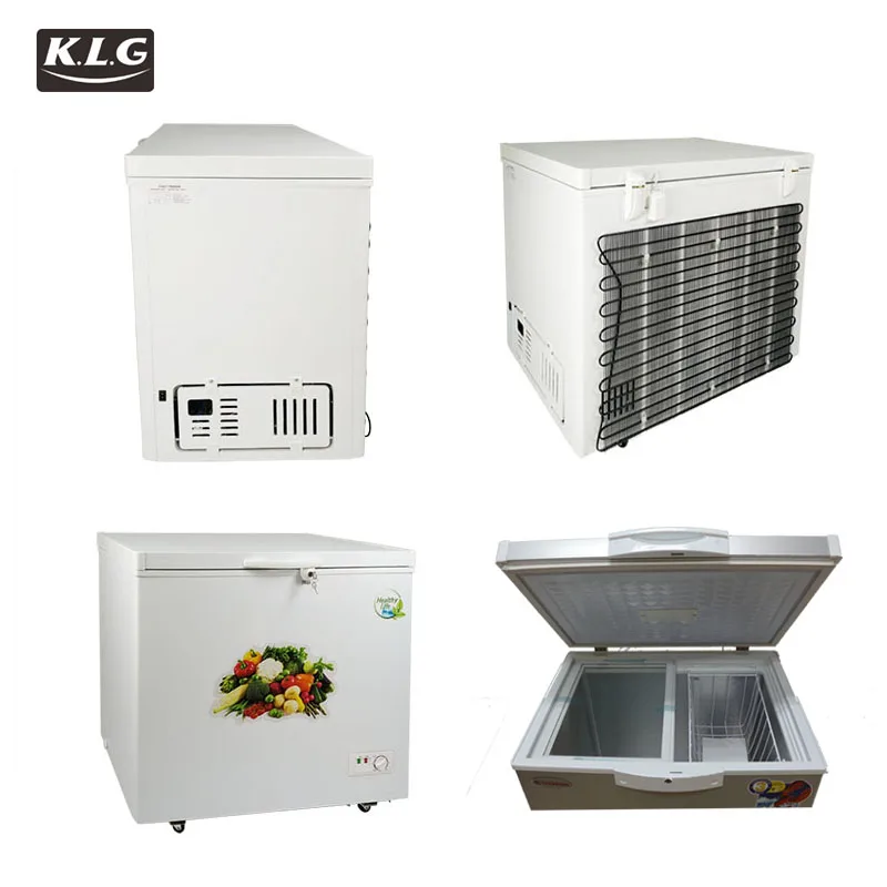 BD-258L Refrigerator - Top Open Door Battery Operated Deep Freezer